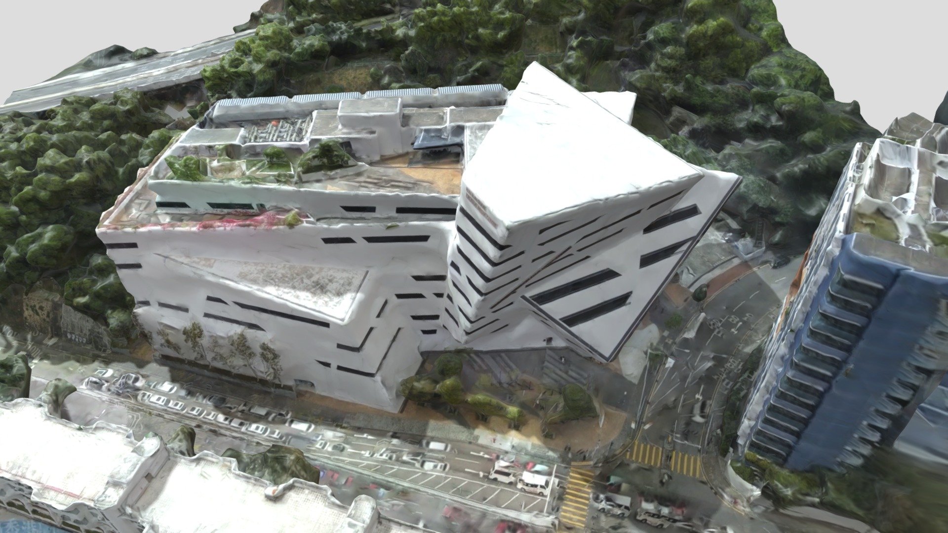 Run Run Shaw Creative Media Centre, CityU - Download Free 3D model by ...