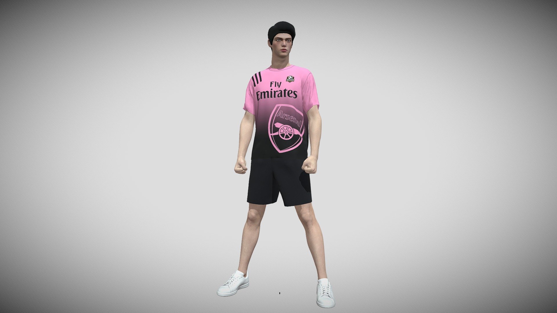 Football clothes - Soccer player - 3D model by Bui Hi (@BuiHi) [79577ec ...