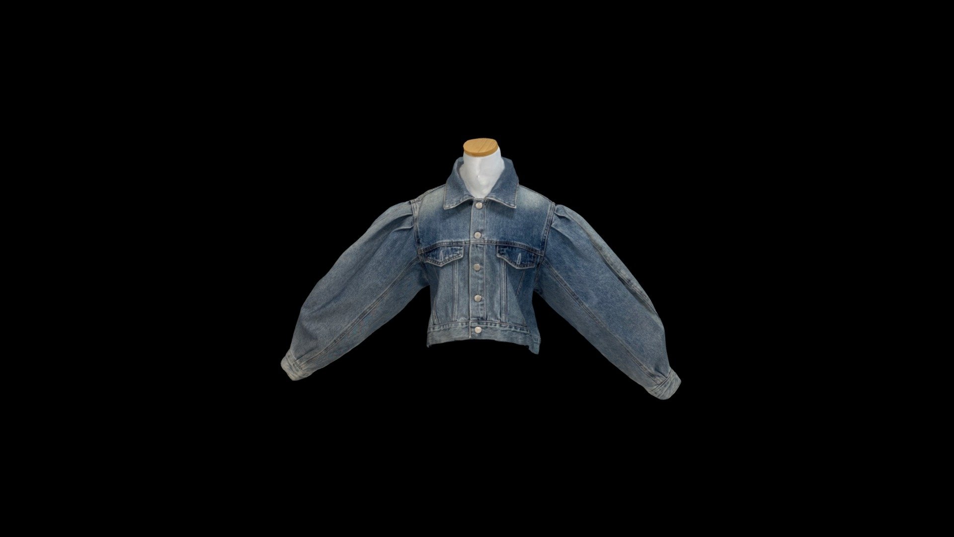 Denim jacket - Buy Royalty Free 3D model by rebuilderai (@RebuilderAI ...