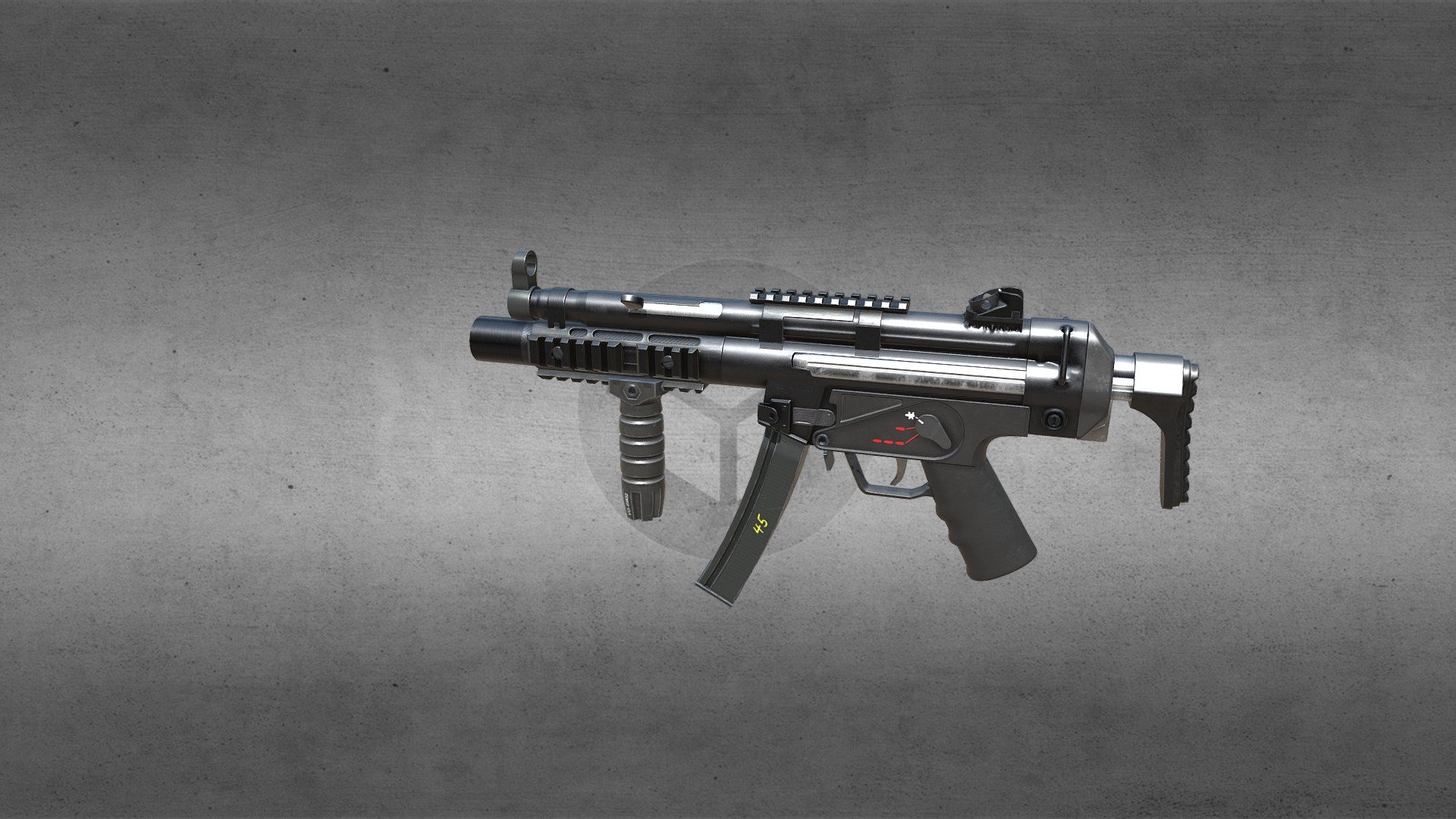 SMG - 3D model by Roman Dziadevych (@romankostololm1996) [7959049 ...