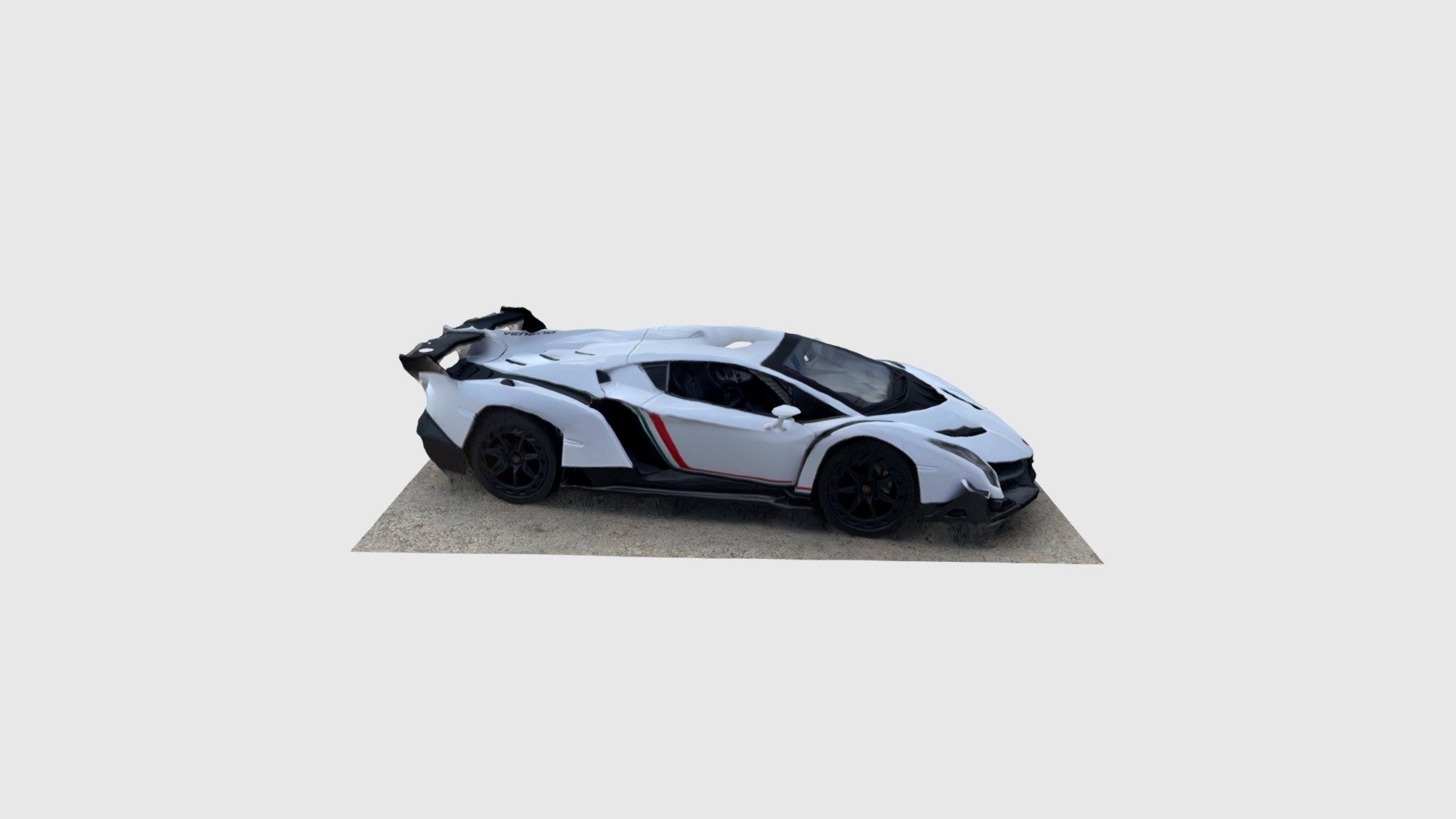 3D toy car model LAMBO - Download Free 3D model by Fireball_35 [795a297 ...