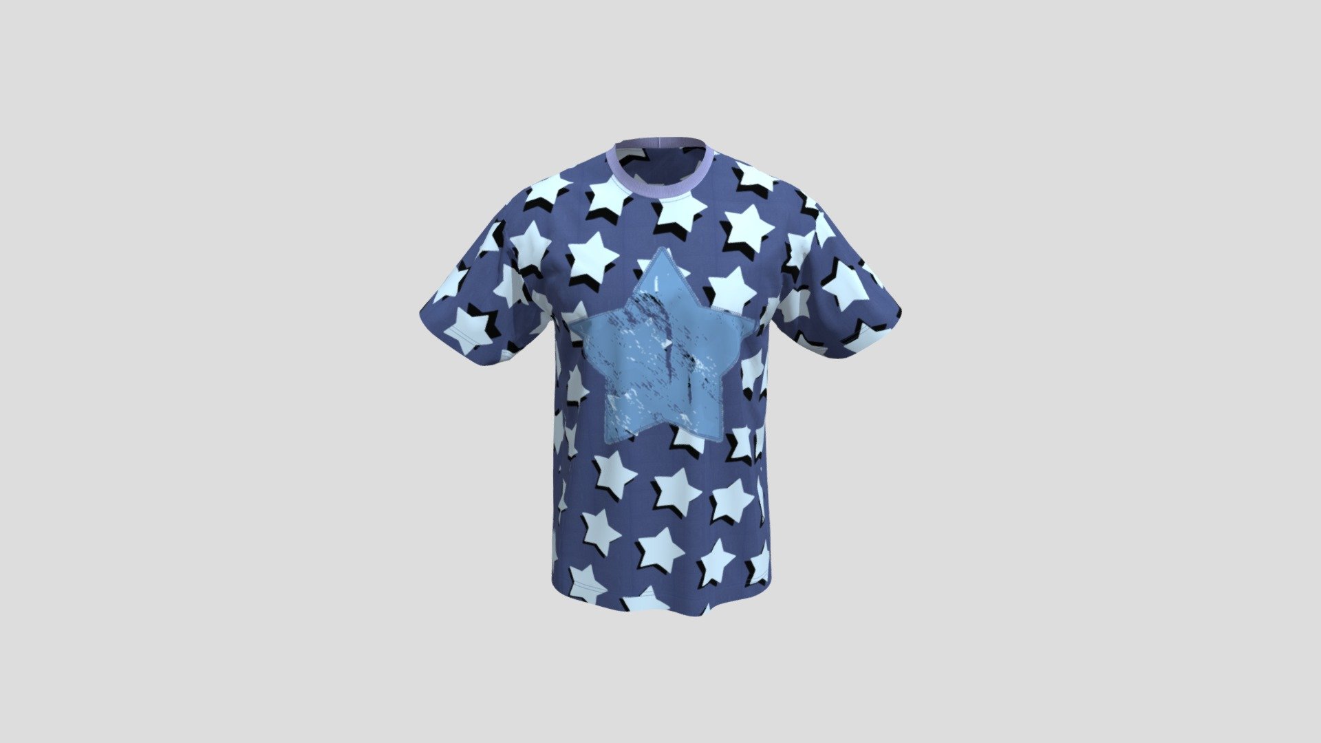 T-SHIRT STAR - YARDEN Colorway 1 - 3D model by yardensalomon [795b626 ...