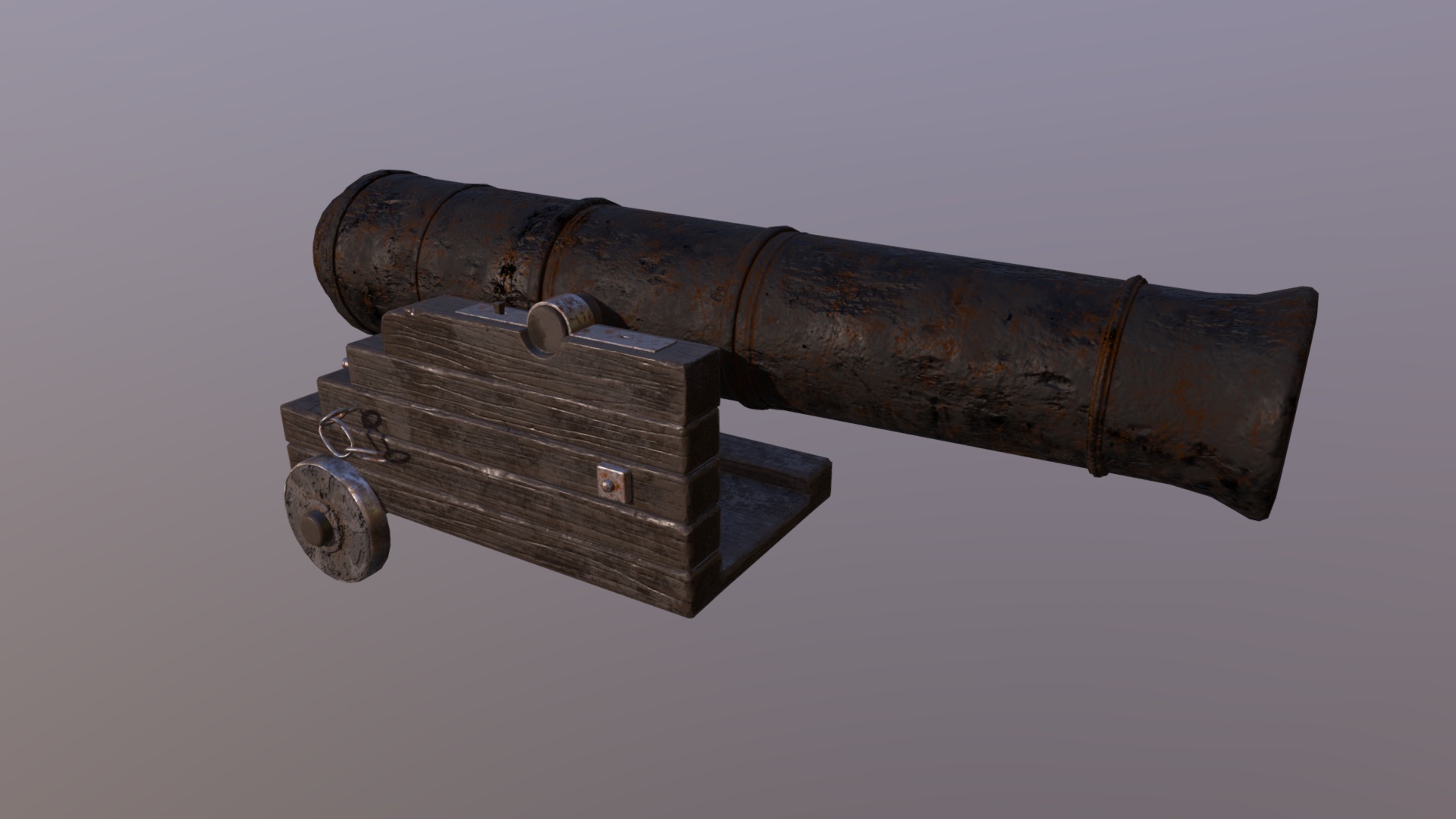 Cannon texturing - 3D model by Pajero95 [795df6e] - Sketchfab
