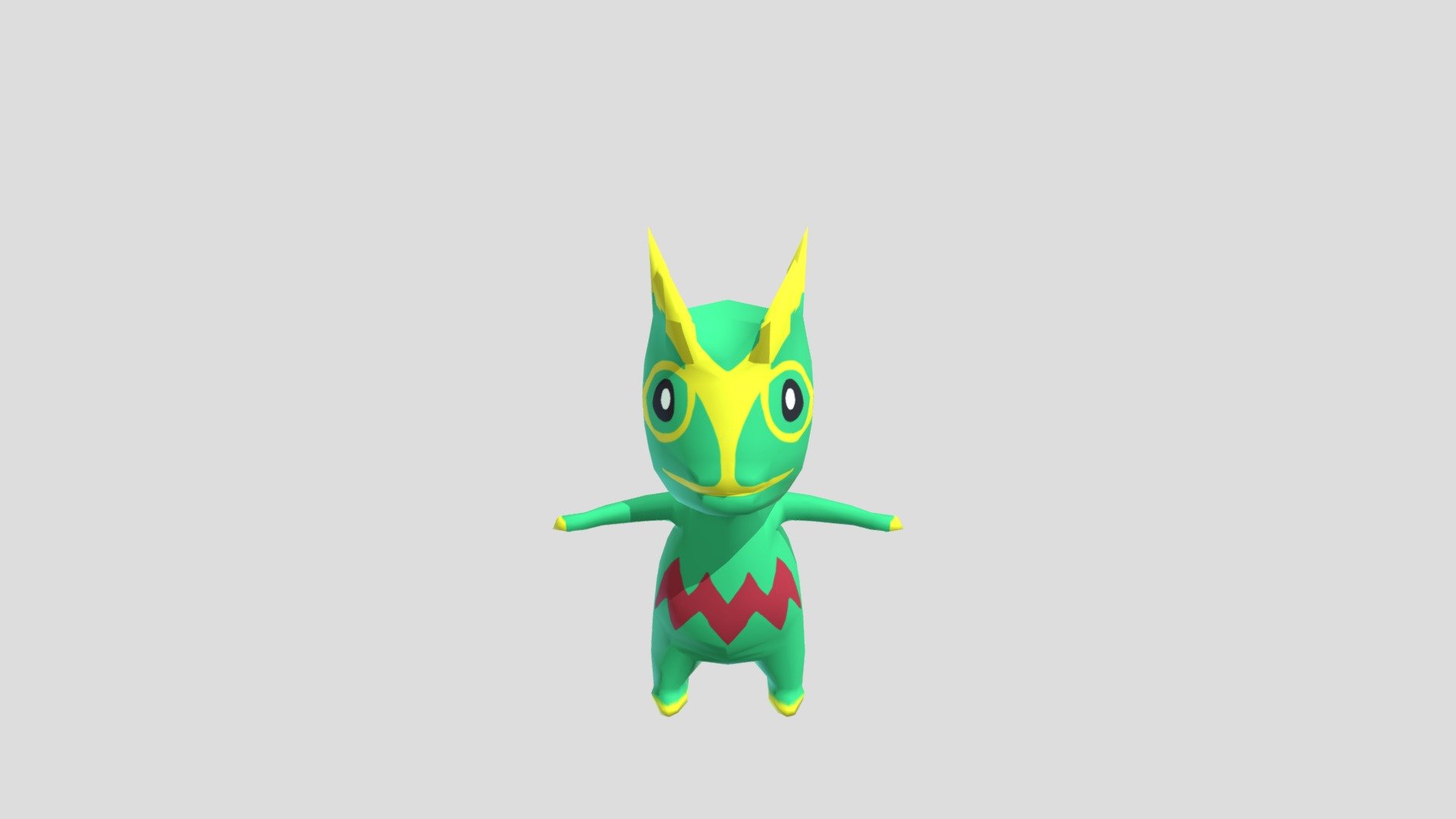 Kecleon - Download Free 3D model by stykelkee [795ed66] - Sketchfab