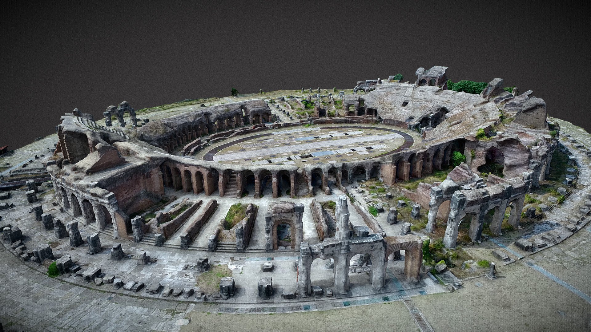 Anfiteatro Campano | CAPUA - Buy Royalty Free 3D model by Arqueomodel3D (@juanbrualla) [7960271 ...