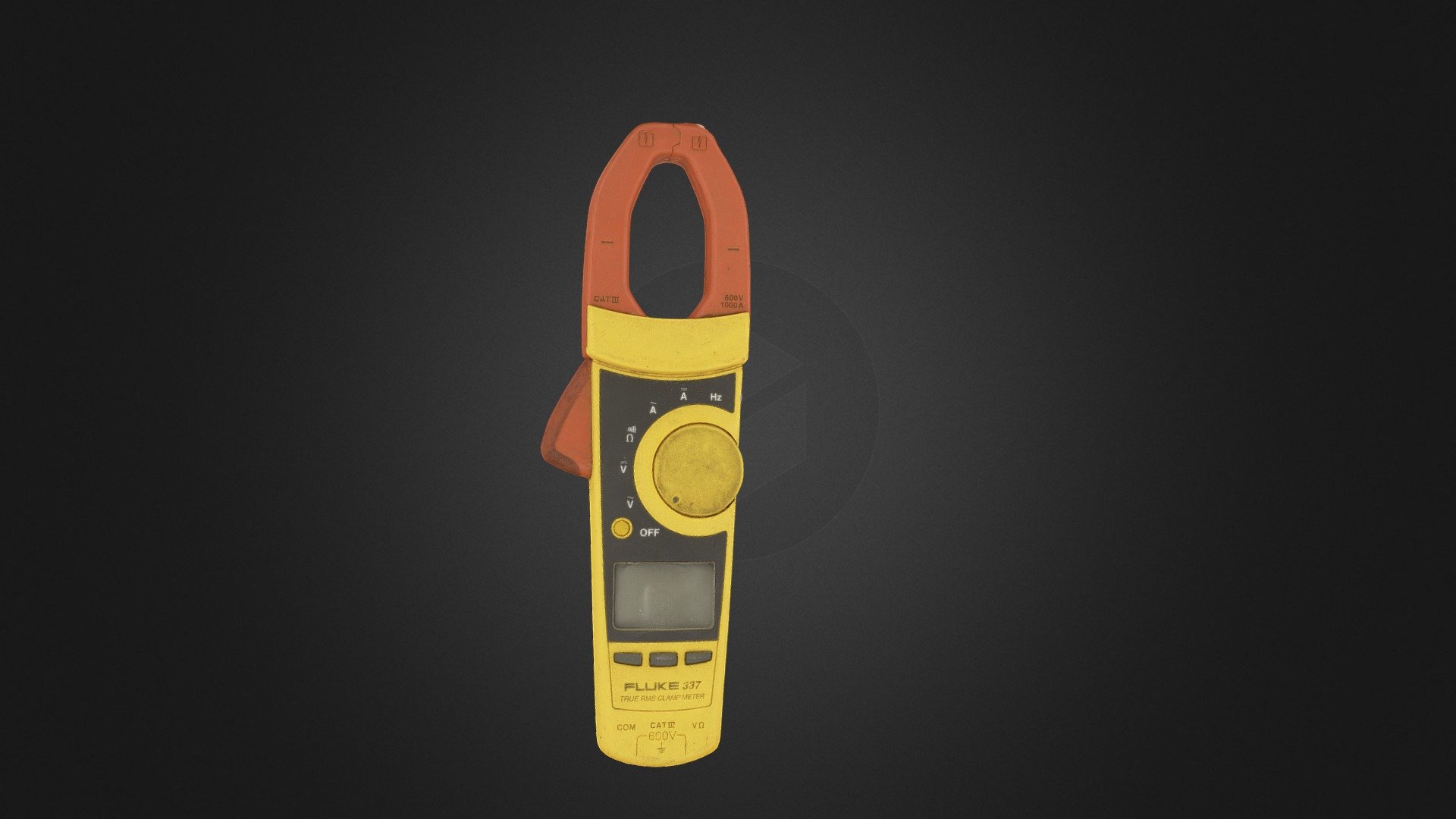 Clamp meter / AmperemetreFluke 337 - 3D model by Onyx Formations (@Onyx ...