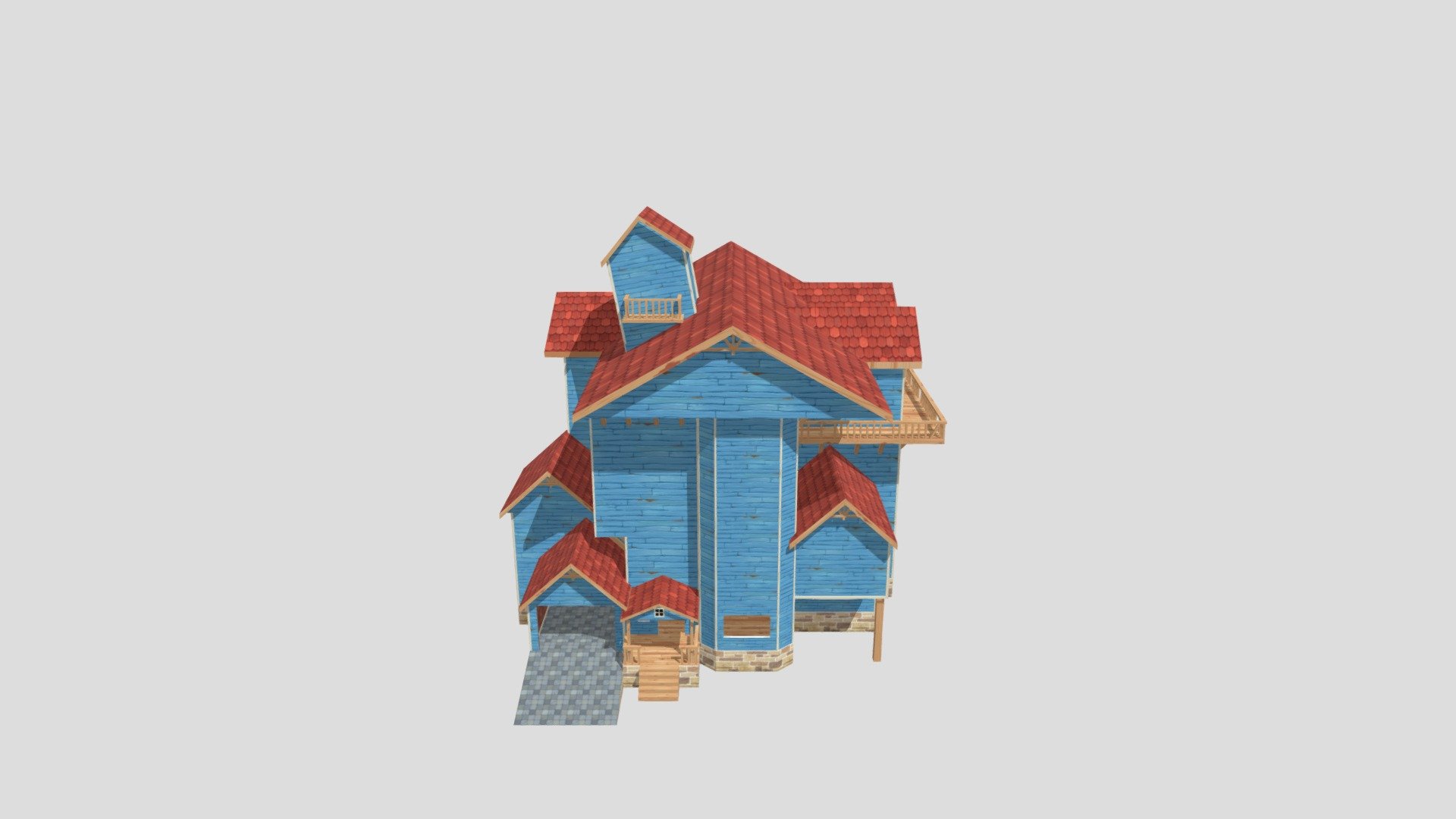 Prealpha Floor2_New Model Remake - Download Free 3D model by The ...