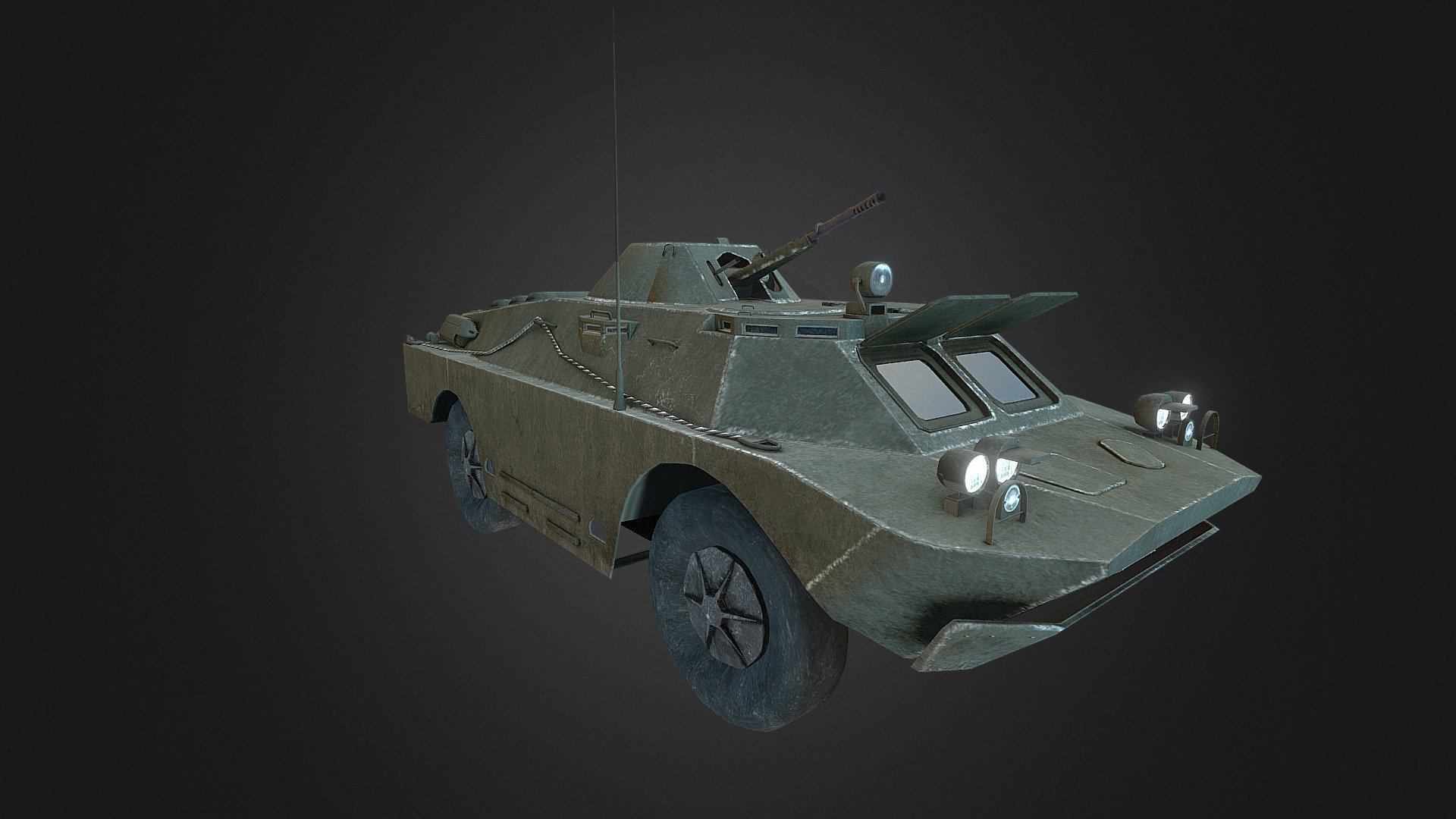 Brdm2 - 3D model by expy [7962df5] - Sketchfab