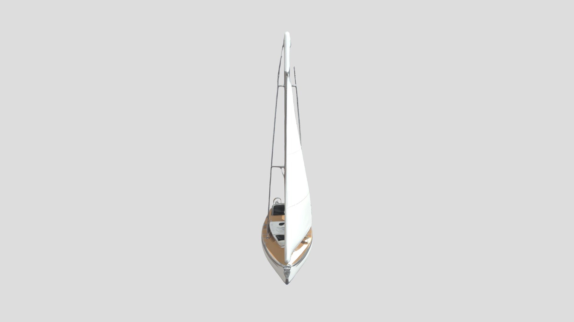 1981 C&C Landfall 38 sloop rigged sailboat - 3D model by 2133124dsaas ...