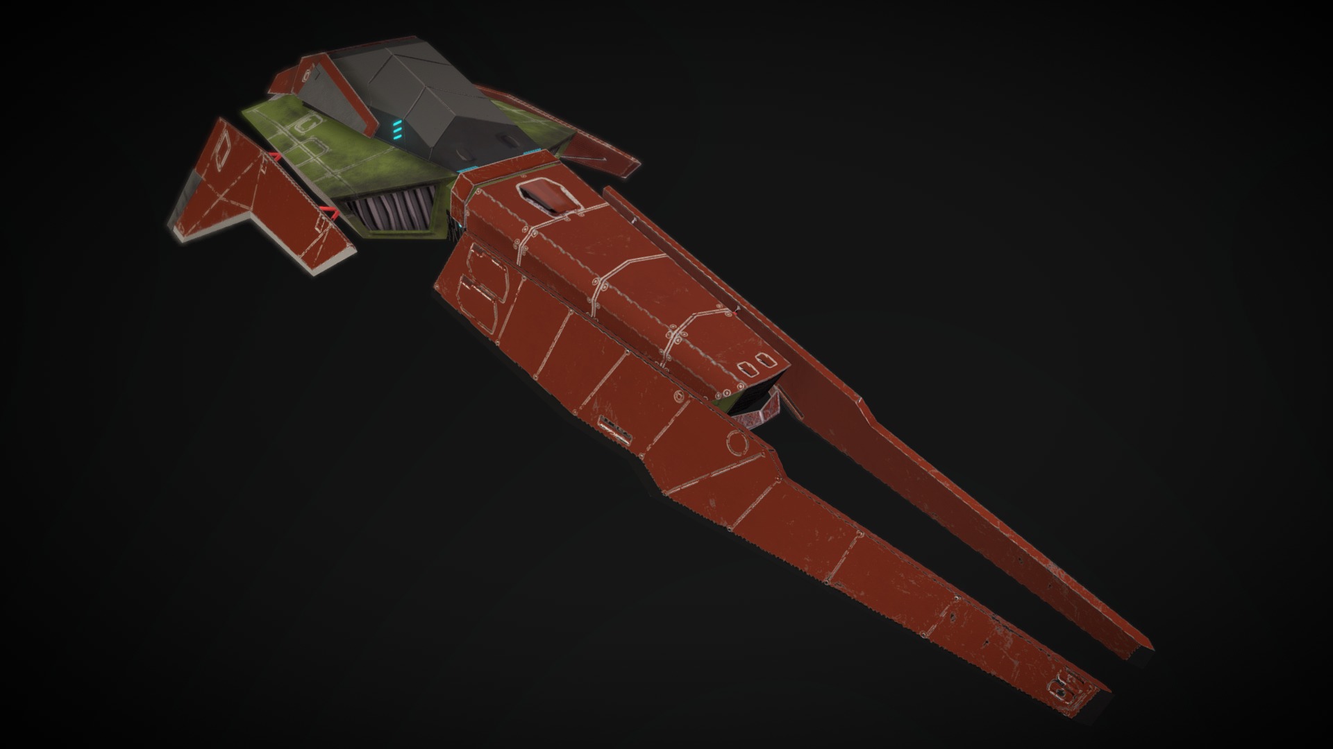 Trutter racing spaceship - Buy Royalty Free 3D model by Ari Brena (@ari ...