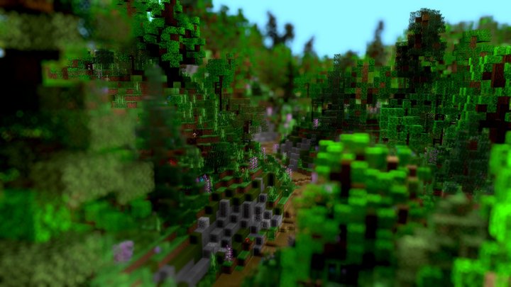 Minecraft-tree 3D models - Sketchfab