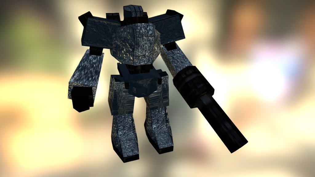Mech Fighter - 3D model by lewispoll [79654bb] - Sketchfab