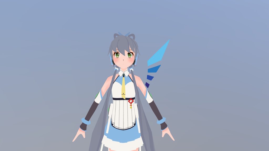 Anime Characters 2 - A 3D model collection by fleshmobproductions ...