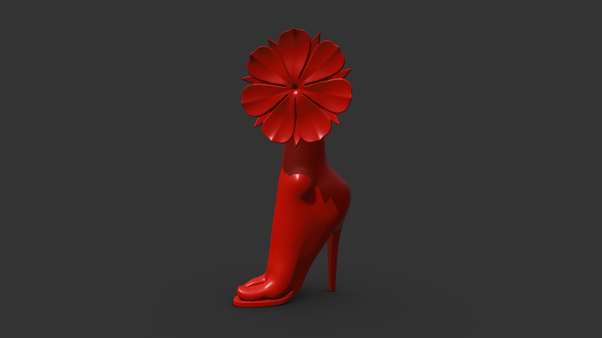 Flower Leg - 3D model by Delfinov [796853d] - Sketchfab