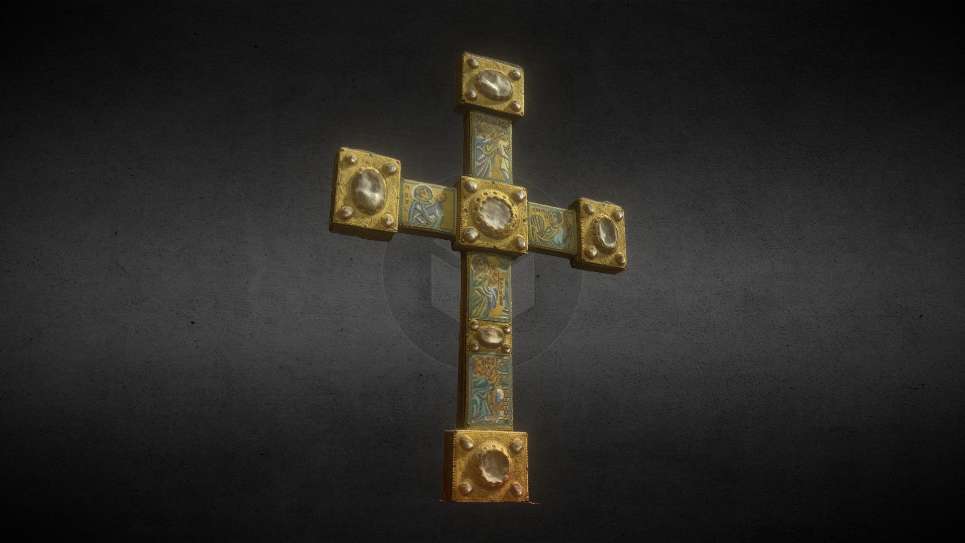 Typological cross - Download Free 3D model by Geoffrey Marchal ...