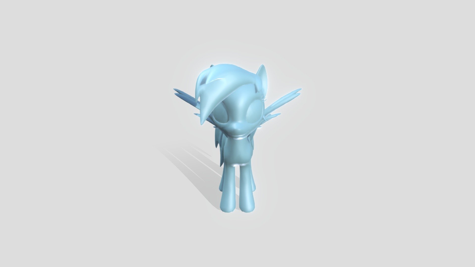 rainbow-dash - 3D model by MlpLuver2058 [796c6d3] - Sketchfab