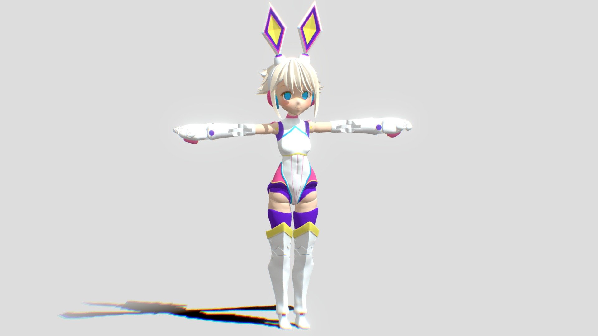 Mecha Bunny - Capstone - 3D model by Studio Mochi (@TheSleepyArtist ...