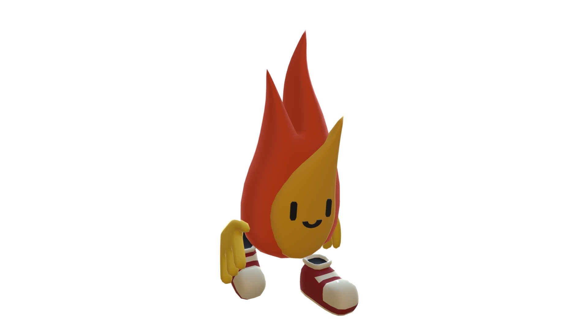 Flame Boy GGJ18 - 3D model by katyjwood [796d788] - Sketchfab