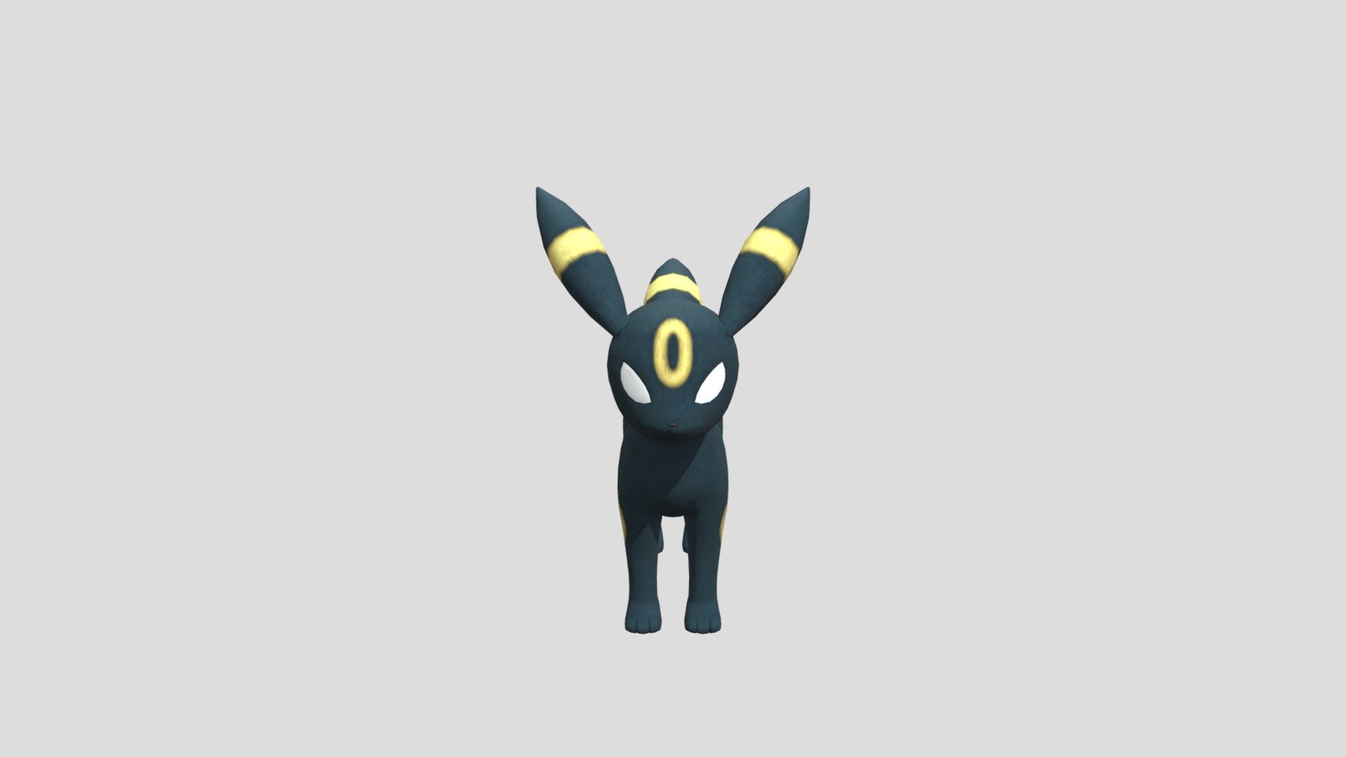 Umbreon - Download Free 3D model by LunaEagle [796e351] - Sketchfab