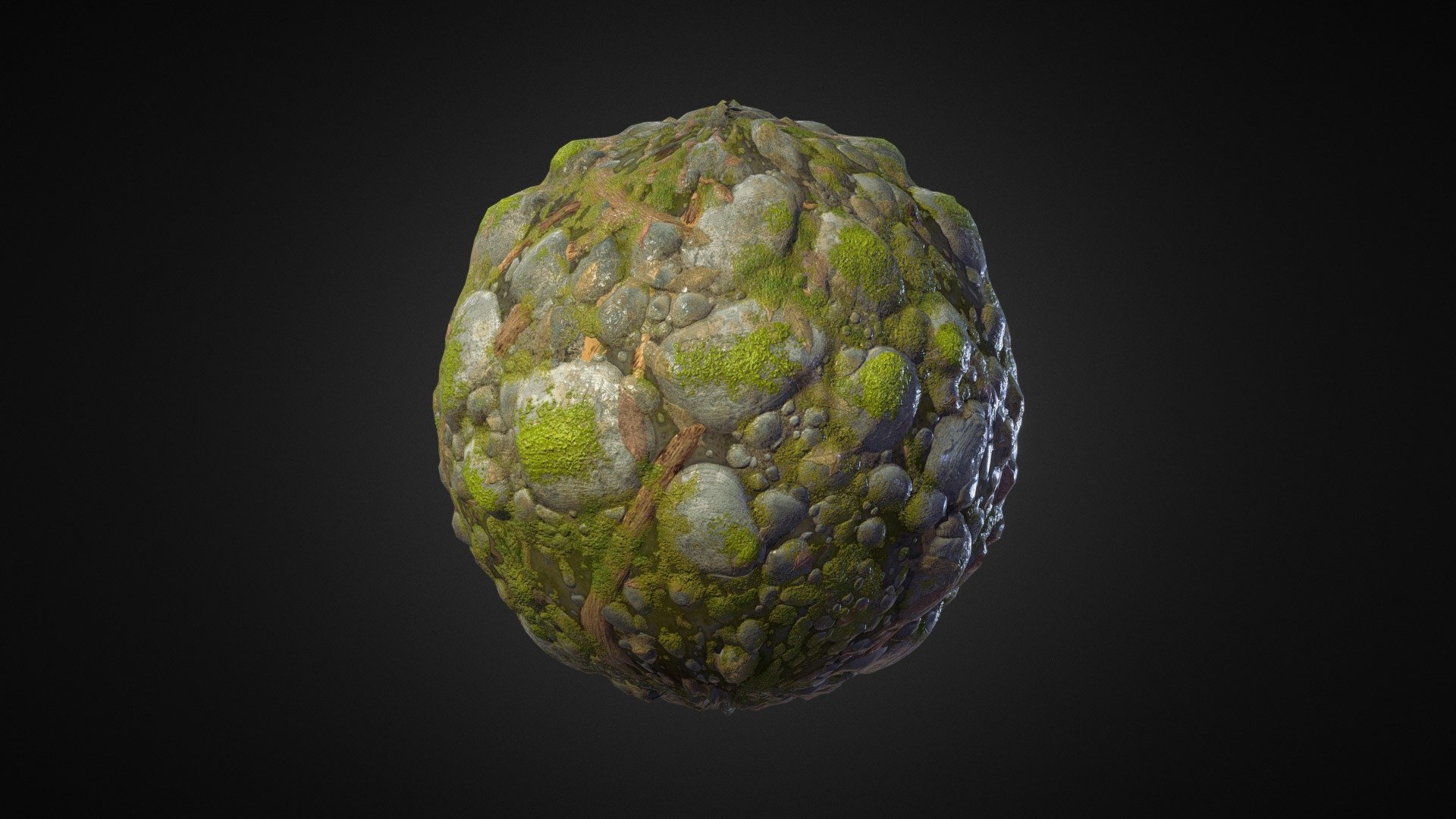 Riverbed Material - 3D model by amirhs0911 [796f26d] - Sketchfab