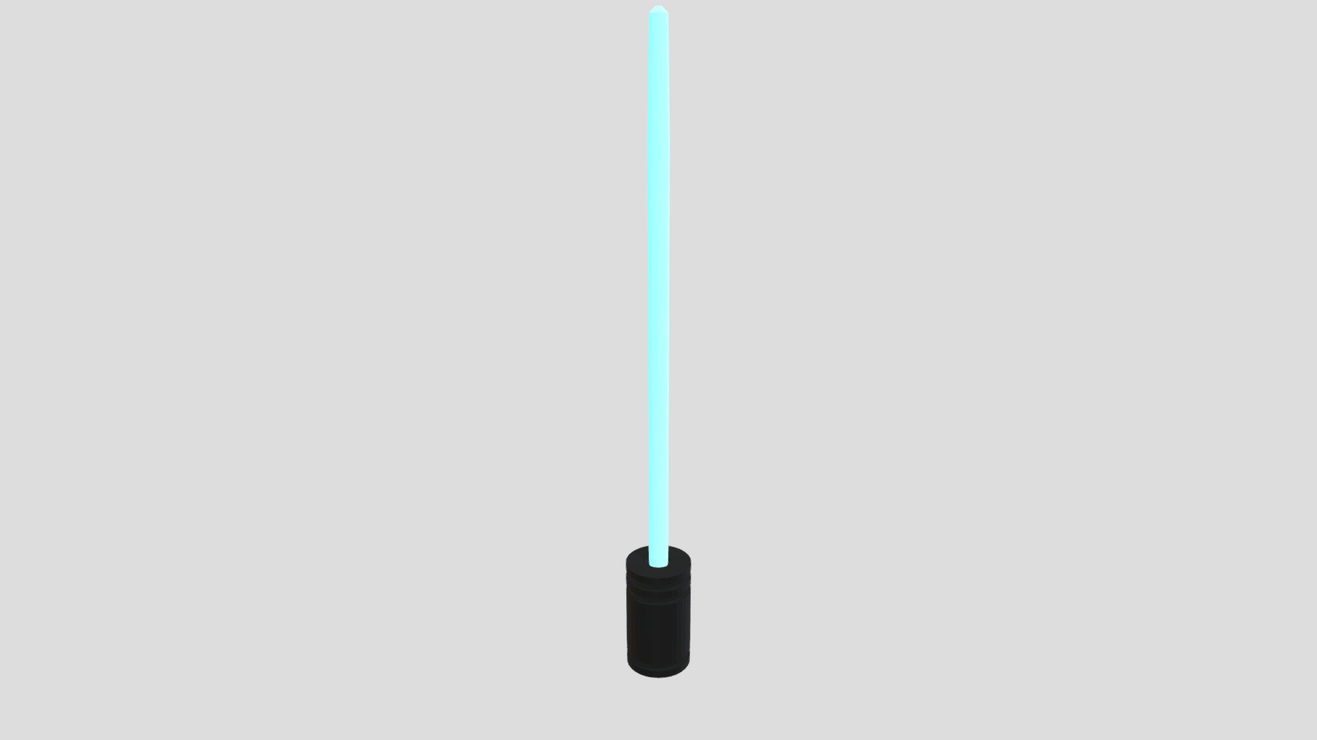 Light Saber (low poly) - Download Free 3D model by TheOneEyedEagle ...