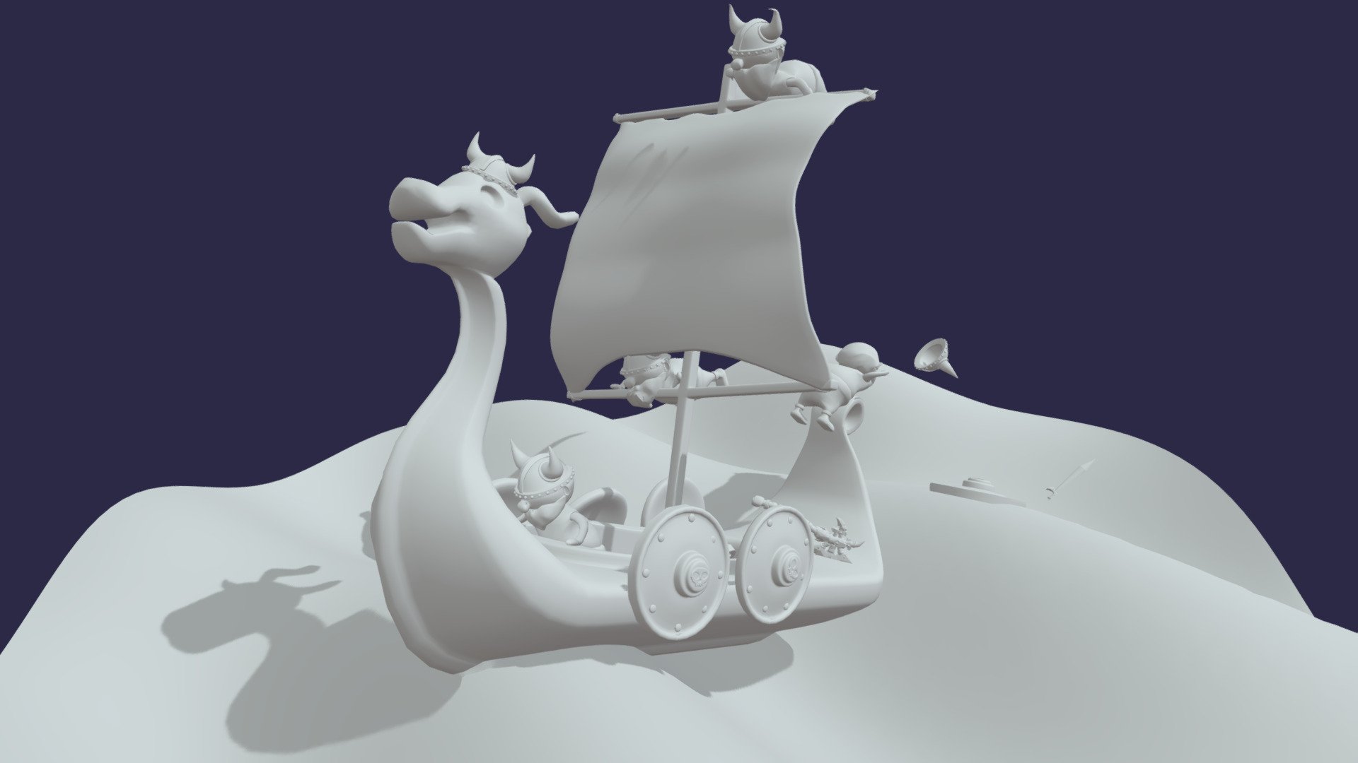 Viking Scene HighPoly - 3D model by Alessandro.Diamanti (@diamanti ...