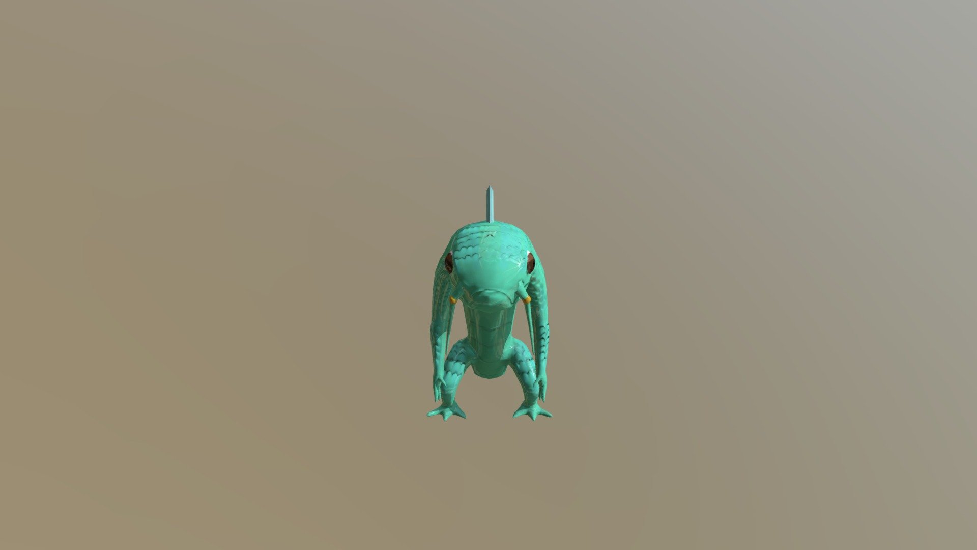 Aquatic monster - 3D model by tekar13 [79717d5] - Sketchfab