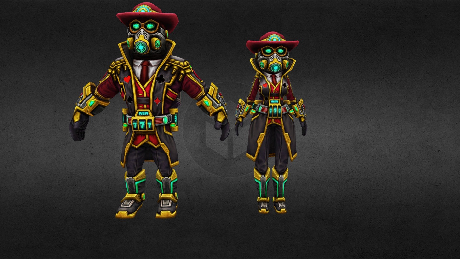 Engineer_Ireland - 3D model by CC (@ccsf) [797397f] - Sketchfab