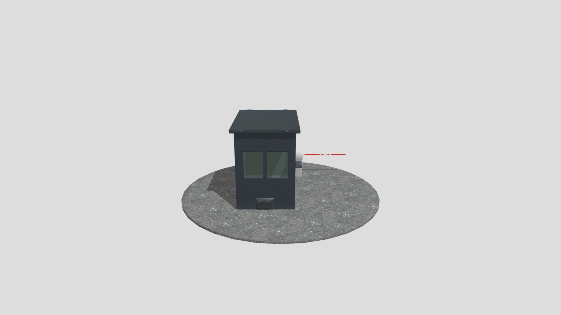 Guerite - 3D model by Lucas.Lequertier [7976d14] - Sketchfab