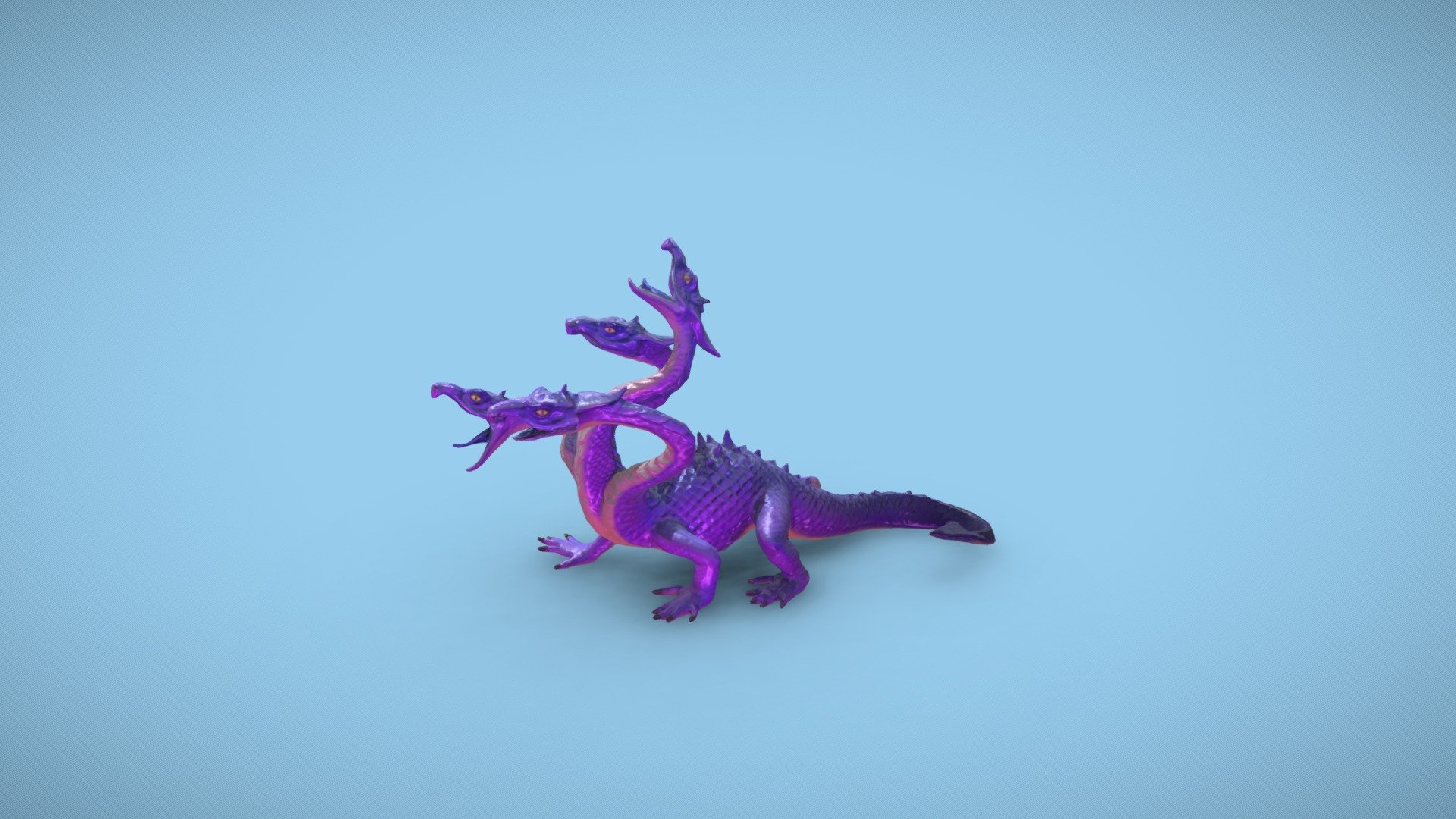 Purple Hydra - Download Free 3D model by Lysa24 [7976db7] - Sketchfab