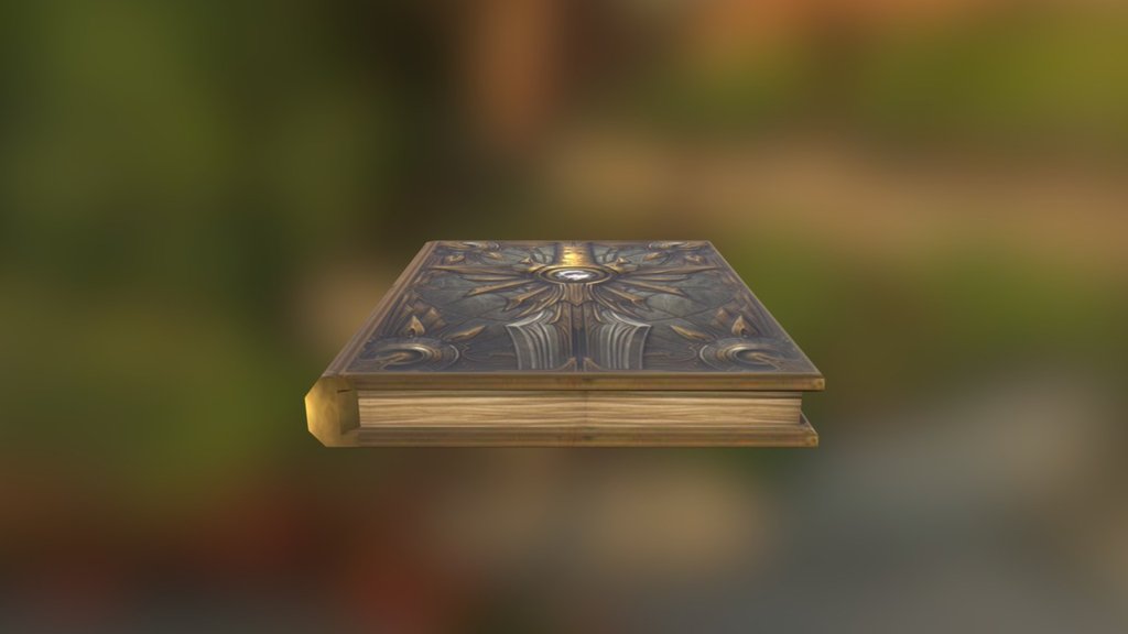 Single Book V2 - 3D model by ihezrou [7977b53] - Sketchfab