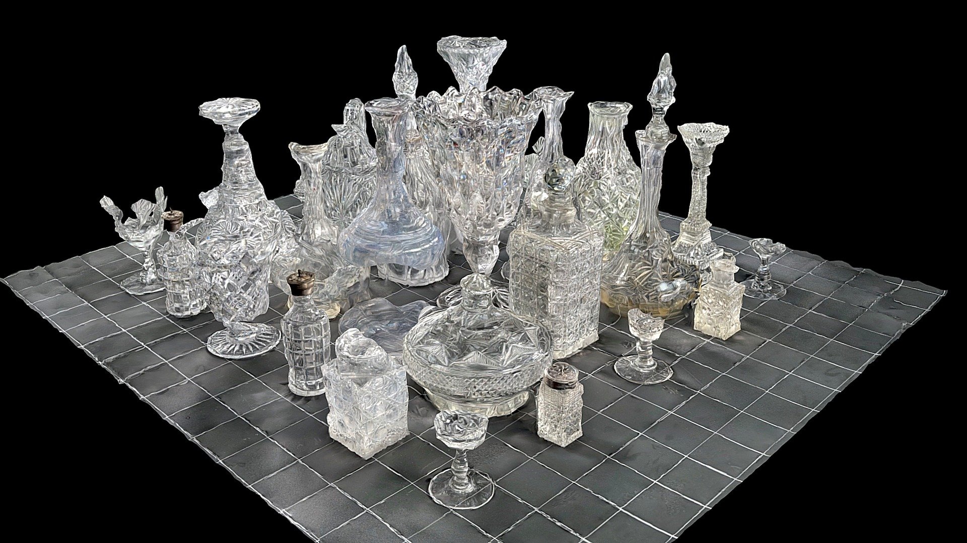 Scan of glass objects - 3D model by Florian Stephens (@florianstephens ...
