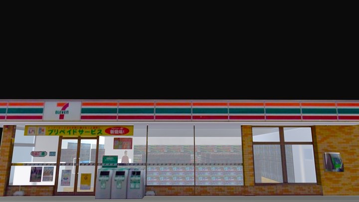 7-eleven 3D models - Sketchfab