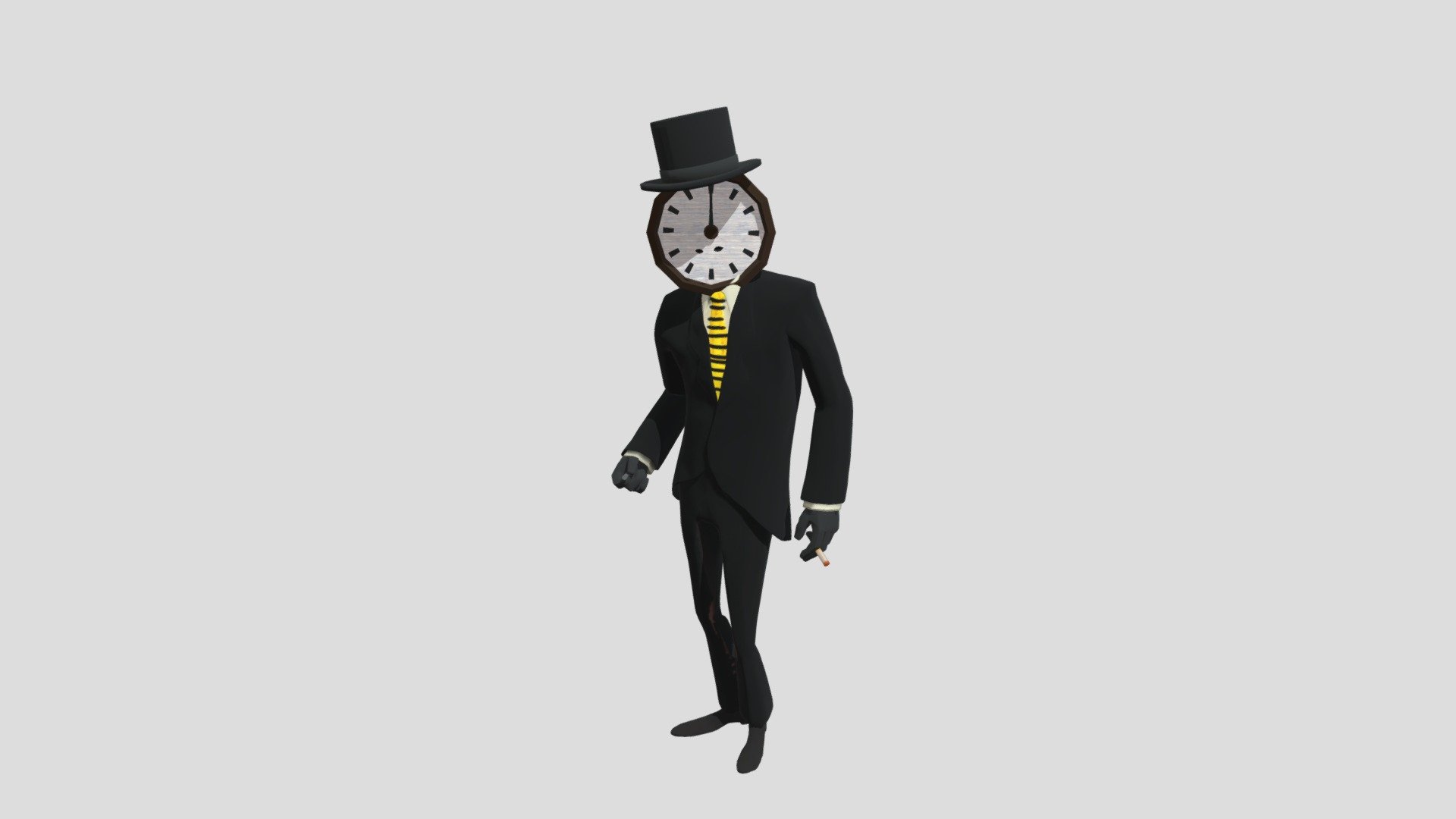 leader clock man - Download Free 3D model by Clockman (1266shin ...