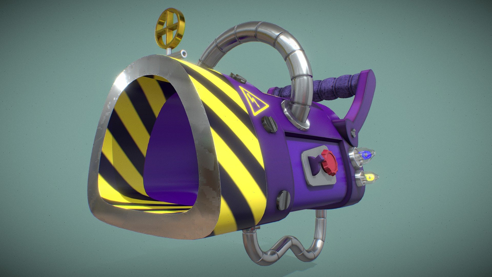 stylized gun 02 - Buy Royalty Free 3D model by NebulaLLC [797d484 ...