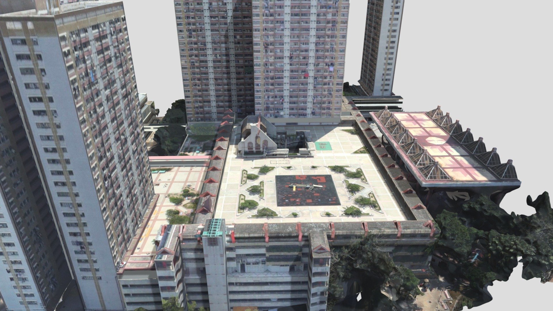Lok Wah South Estate HK CSDI - Download Free 3D model by patrick.young ...