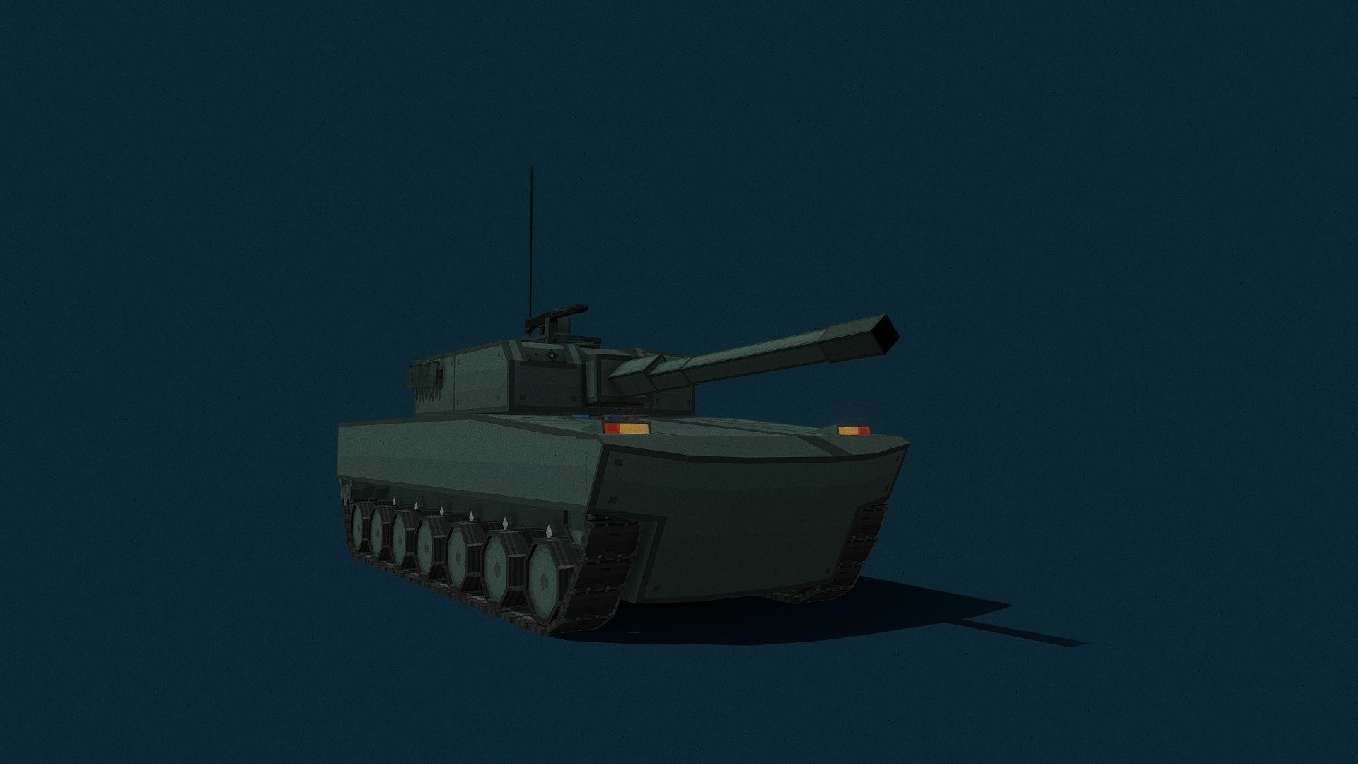 Tadra Medium Tank - 3D model by Sam Ting Wong (@kiiiiiiiiiaaaaaaaaa ...