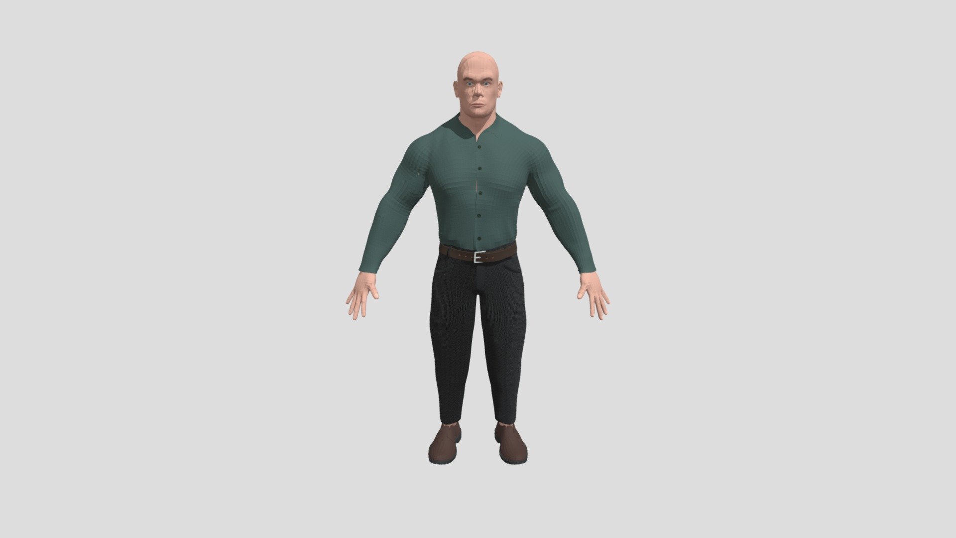 John Cena formal attire LP - 3D model by angelhdz [797f6a4] - Sketchfab