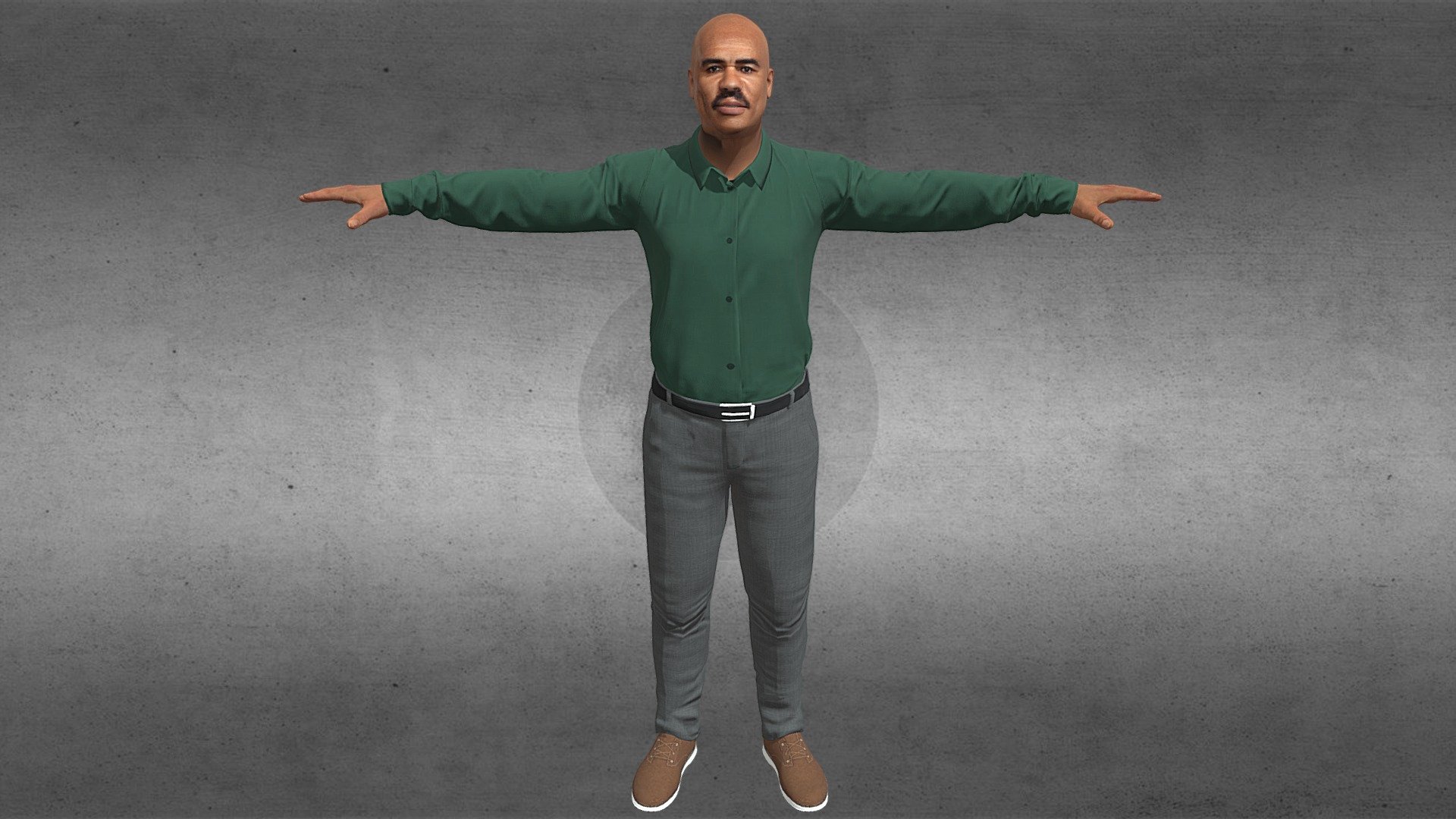 Steve Harvey Avatar - 3D model by Jasnoor Singh🔺 (@jasnoor.harry ...