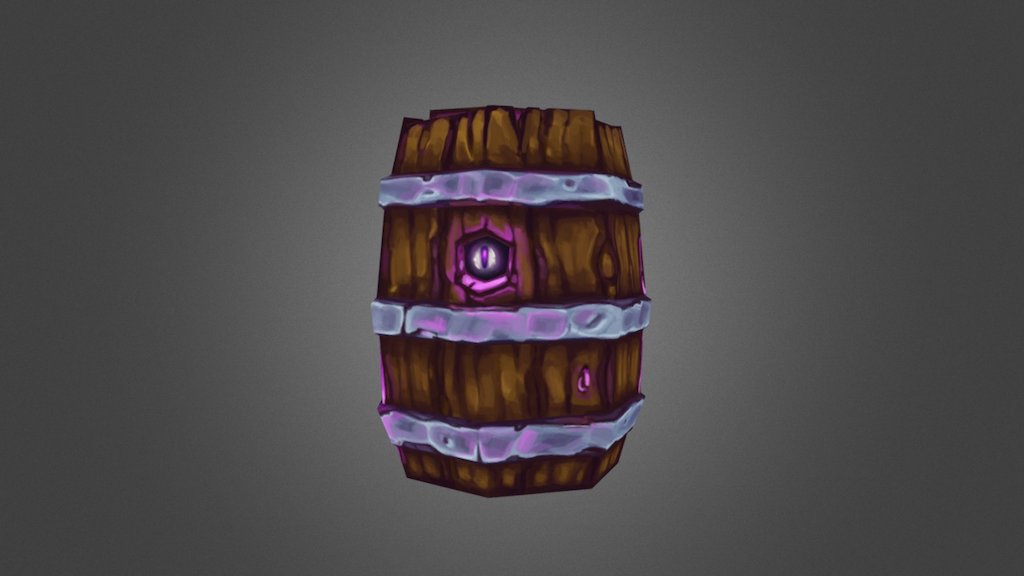 Witch barrel WIP - 3D model by lalaith [797ff3a] - Sketchfab