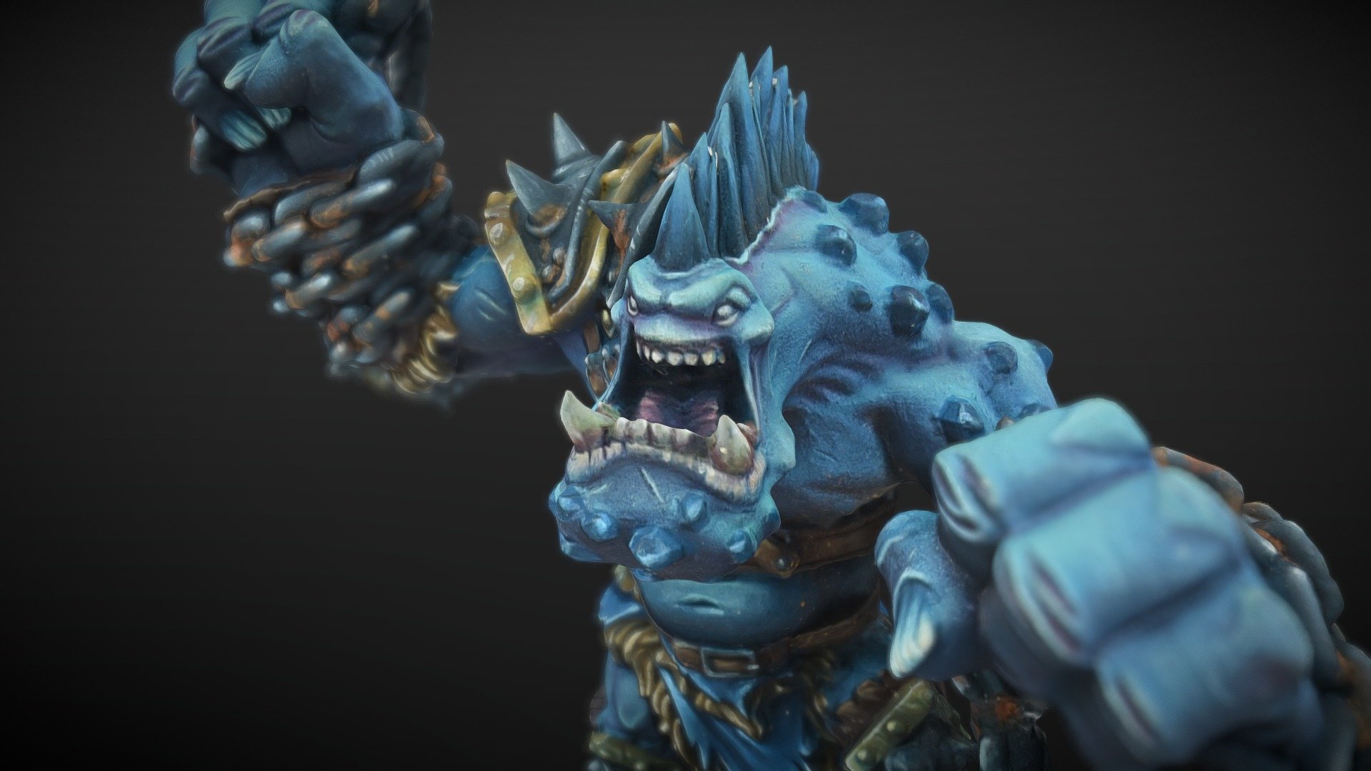 Dire Troll Brawler - 3D model by Pierre-Antoine (@pa) [7982719] - Sketchfab