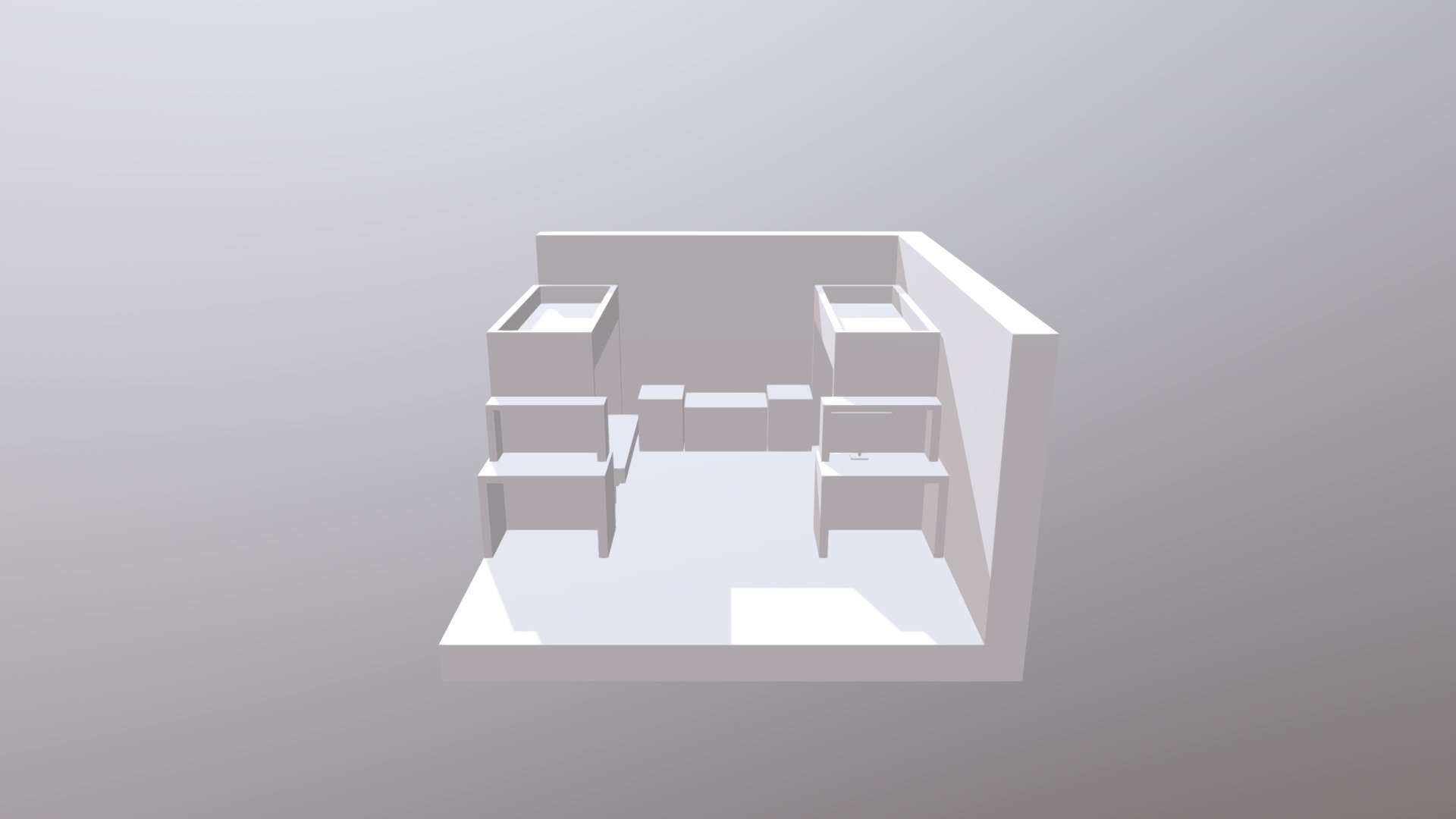 Room Blockout - Download Free 3D model by el_oreoman [7984e7e] - Sketchfab