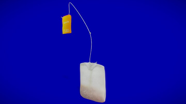 Teabag 3D models - Sketchfab