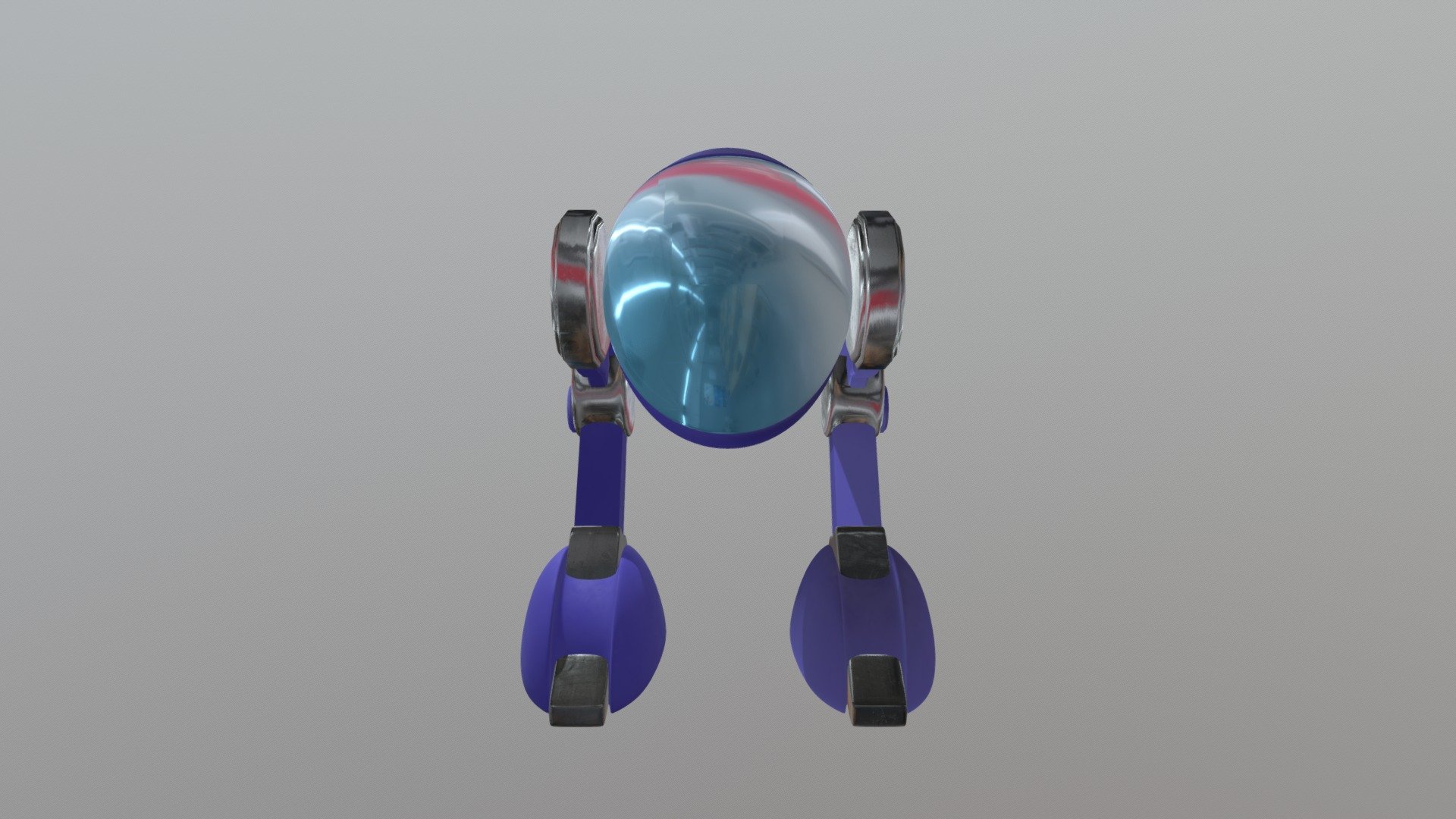 Bipedal walker Robot - 3D model by Daniel Jones (@Koltharius) [7985ba5 ...