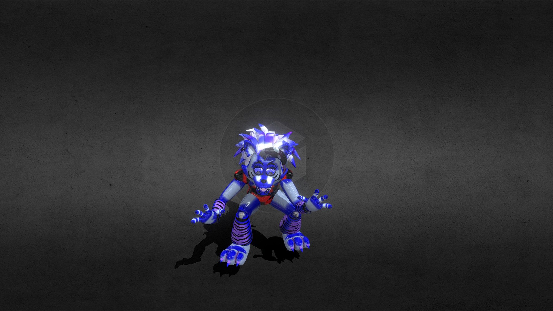 Roxy Fnaf Security Breach - Download Free 3D model by hruschak30 ...