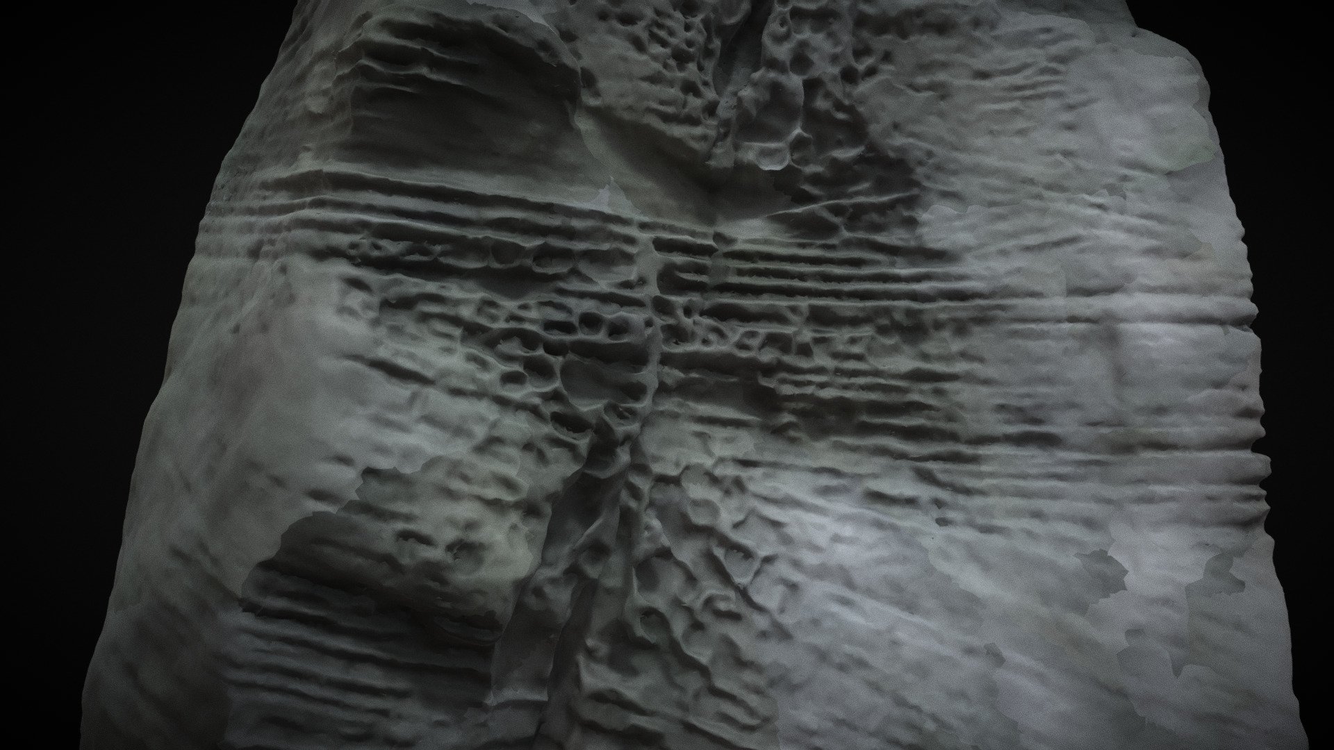 Honeycomb weathering / Voštiny - 3D model by Tomáš Musílek (@parleur ...