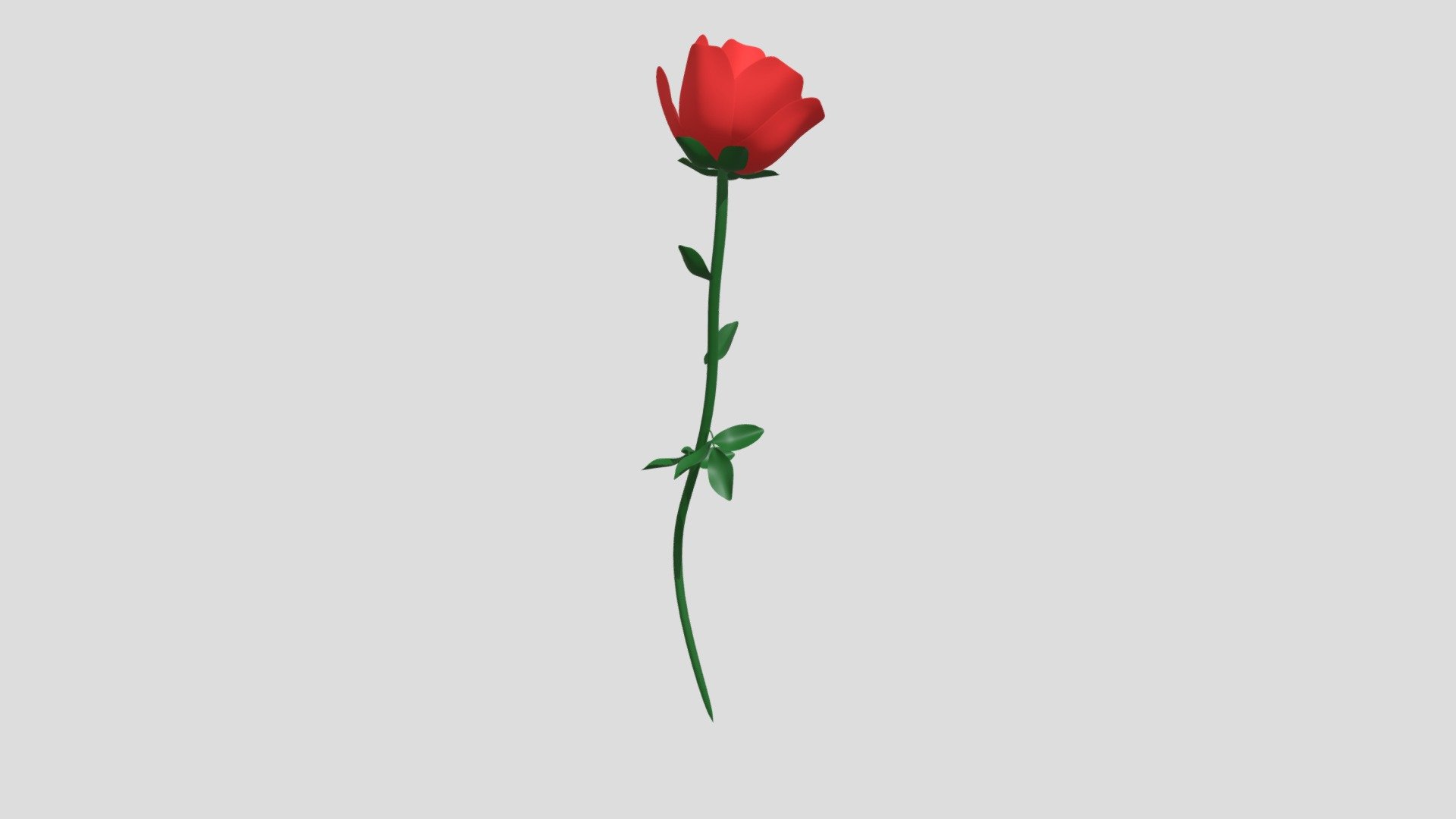 Rose Model - 3D model by mony368 [7987868] - Sketchfab