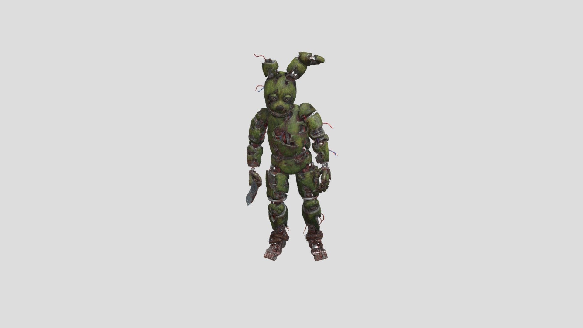 Springtrap_dbd_aka_the_animatronic - Download Free 3D model by ...