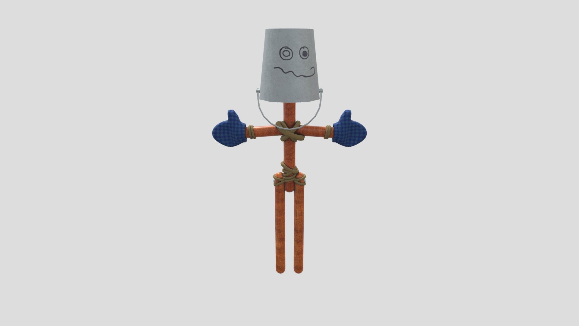 Bucket Bob - 3D model by labigm [7988e19] - Sketchfab