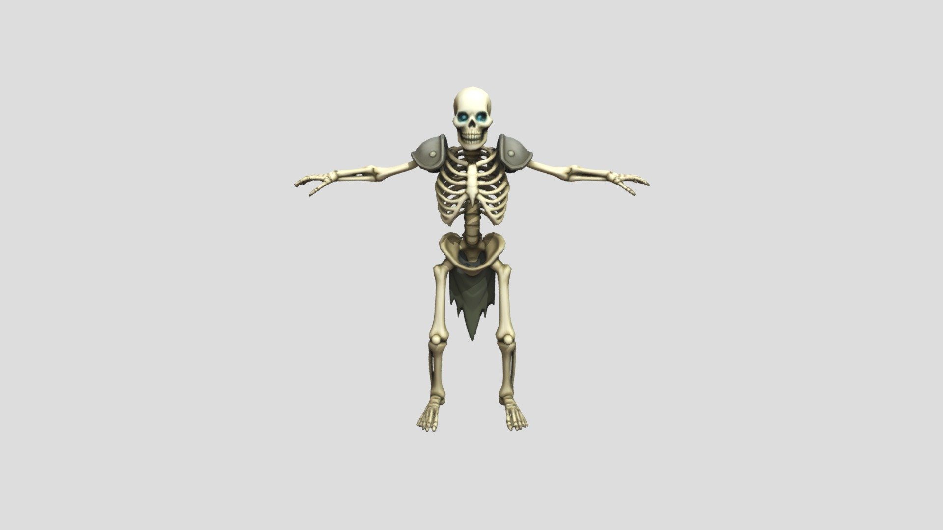 Skeleton Stylized Fantasy - Download Free 3D model by baurawson ...